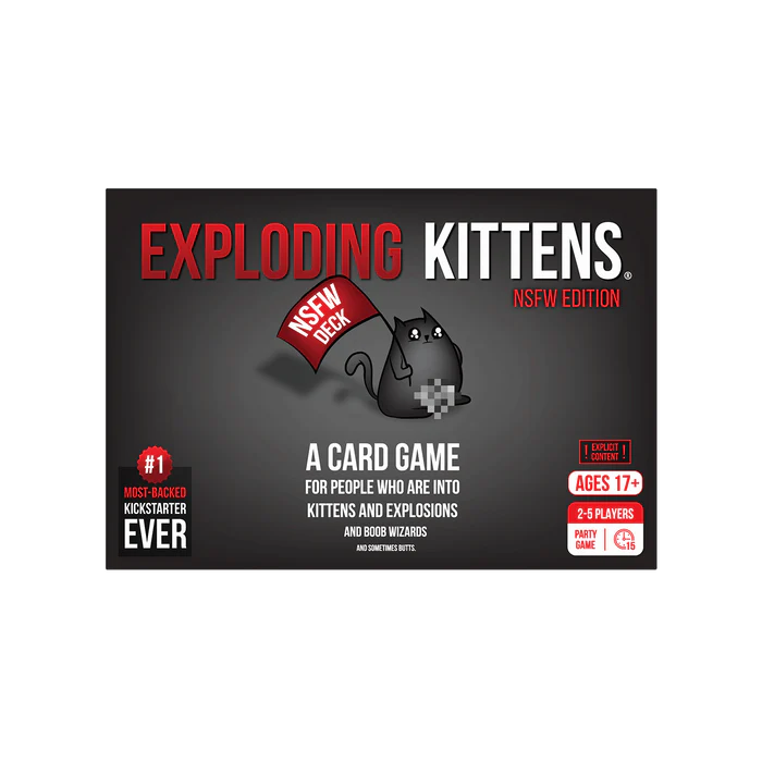 Exploding Kittens NSFW Edition – Passe-Temps Ted's Hobby Shop