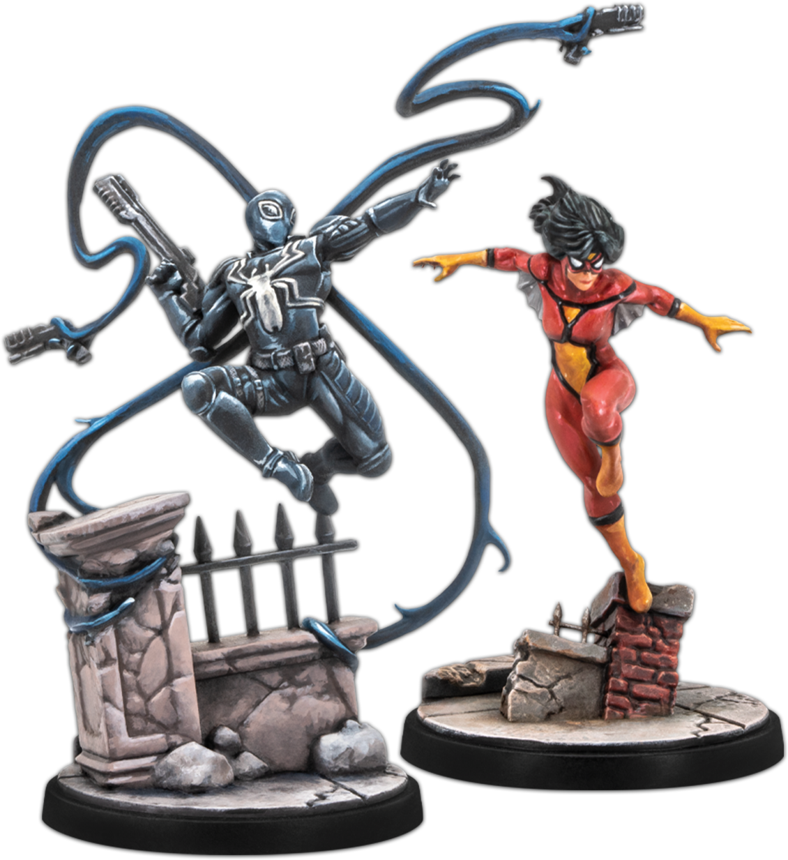 MCP: Agent Venom and Spider-Woman ATOCP100EN – Passe-Temps Ted's Hobby Shop